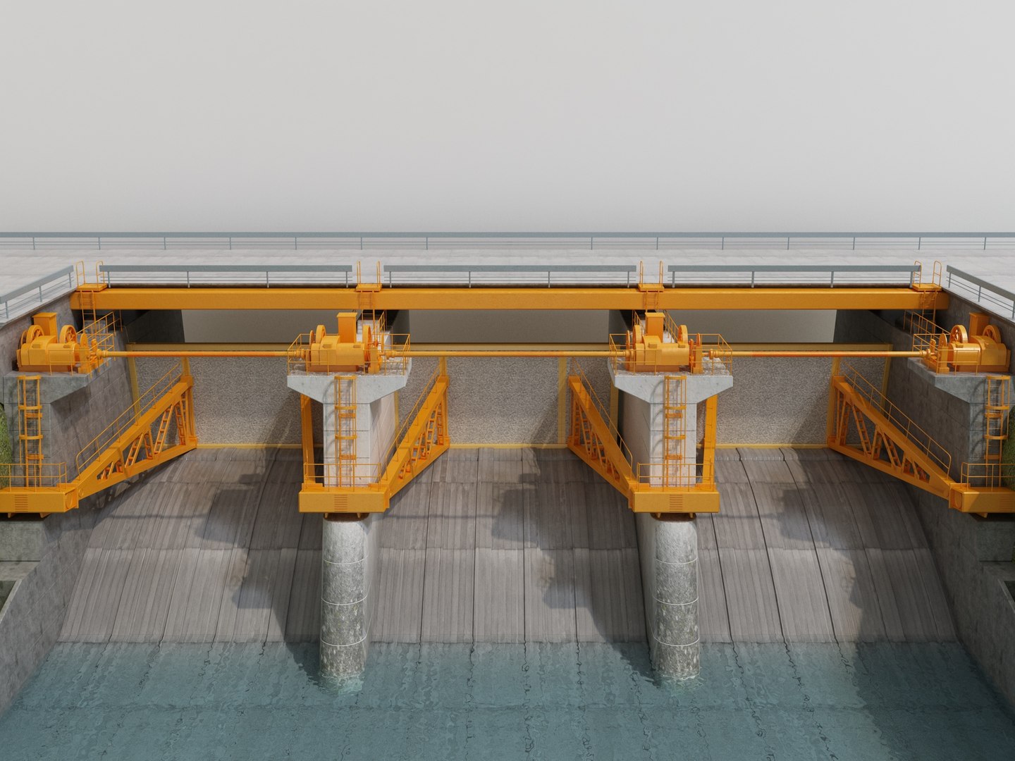 Dam 3D Model - TurboSquid 2004223
