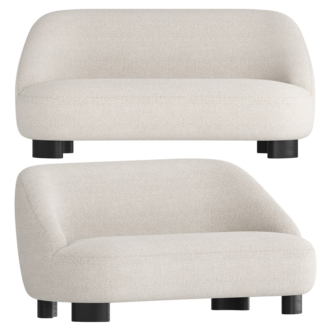 Margas LC3 Sofa Model - TurboSquid 2039016