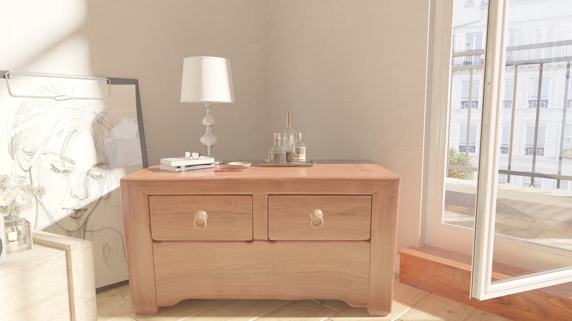 Apple Wood Glossiness 3D - TurboSquid 1466176