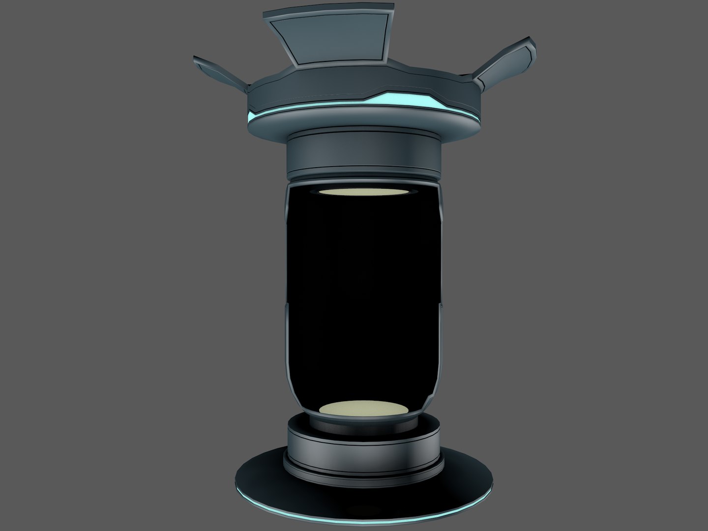 Sci fi liquid container 3D model - TurboSquid 1456707