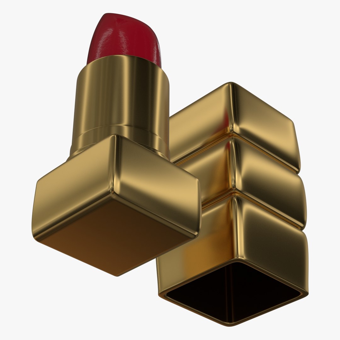 3d Model Lipstick Lips