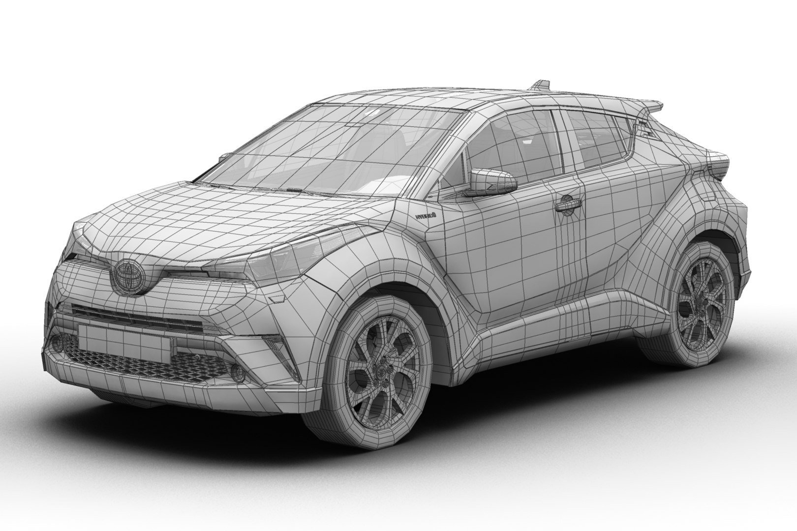 Toyota C-hr 3d Max