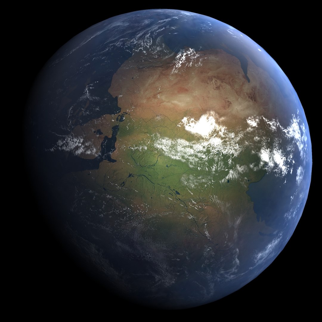 Permian Early Earth 3d Max