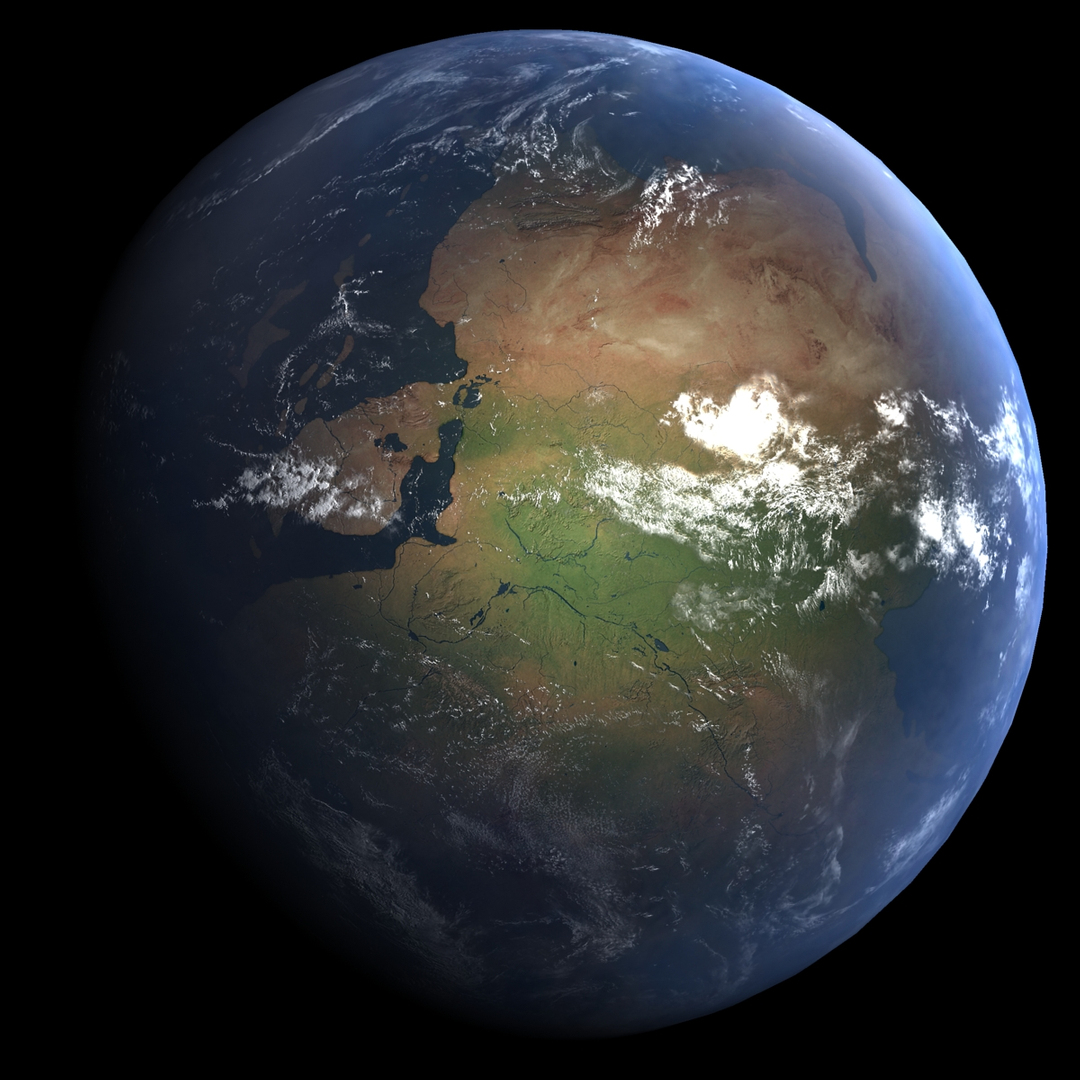 Permian Early Earth 3d Max