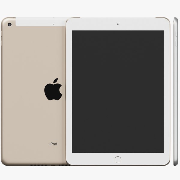 Apple iPad 5 wifi and cellular tablet 3D 모델 - TurboSquid 2101719