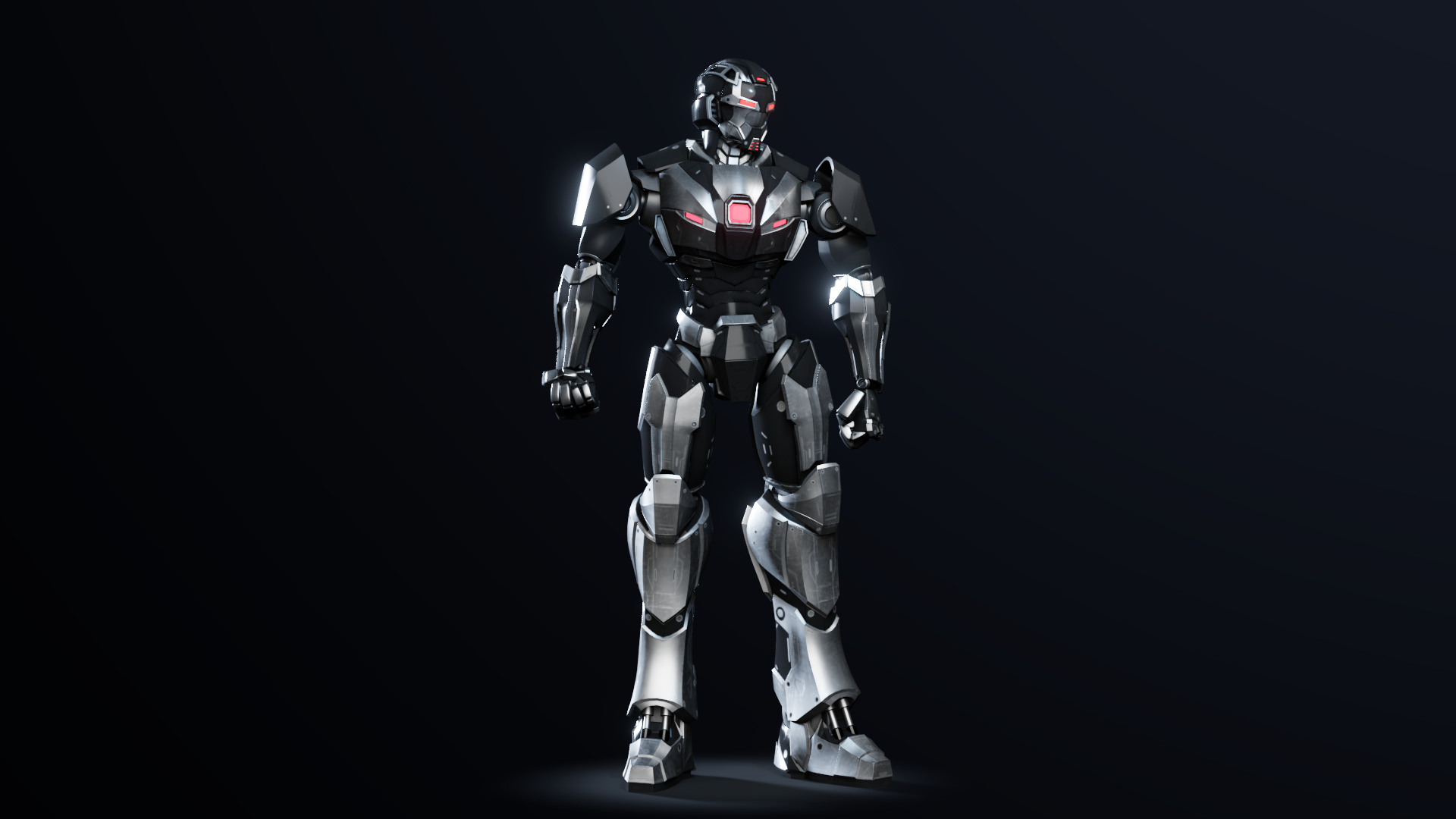 Sci-fi Robotic Character 3D - TurboSquid 1605918