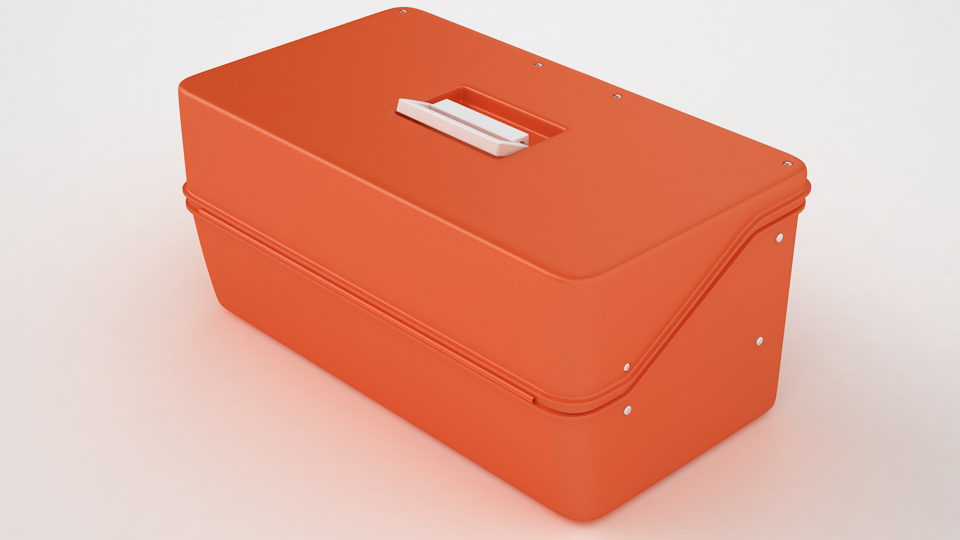 3D First Aid Paramedic Box 02 - TurboSquid 2031280