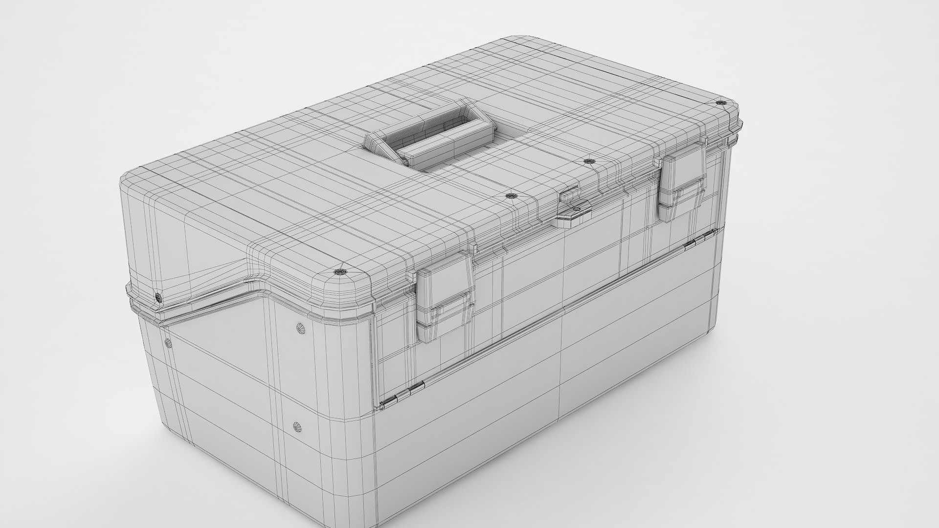 3D First Aid Paramedic Box 02 - TurboSquid 2031280