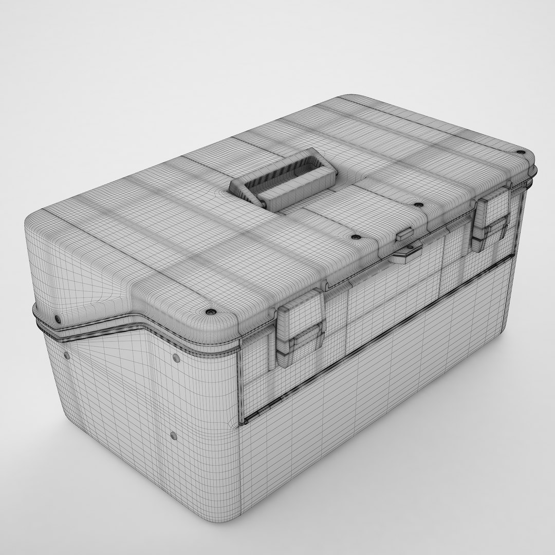 3D First Aid Paramedic Box 02 - TurboSquid 2031280