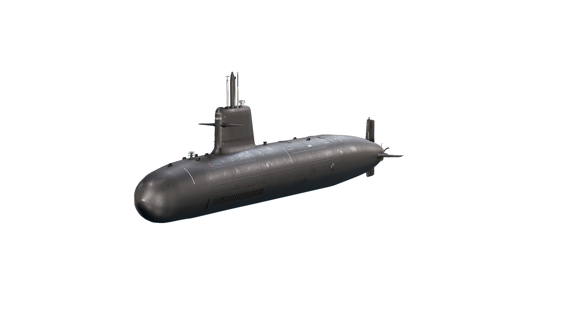 3D Model INS Vagsheer S-26 Submarine - TurboSquid 2152479