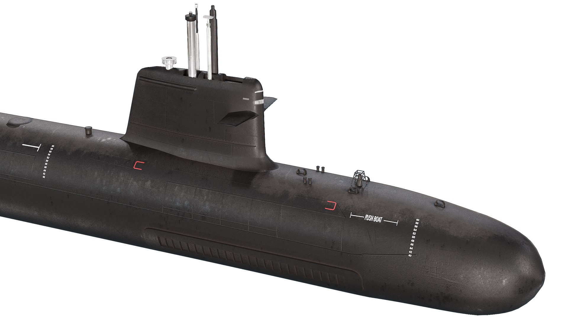 3D Model INS Vagsheer S-26 Submarine - TurboSquid 2152479