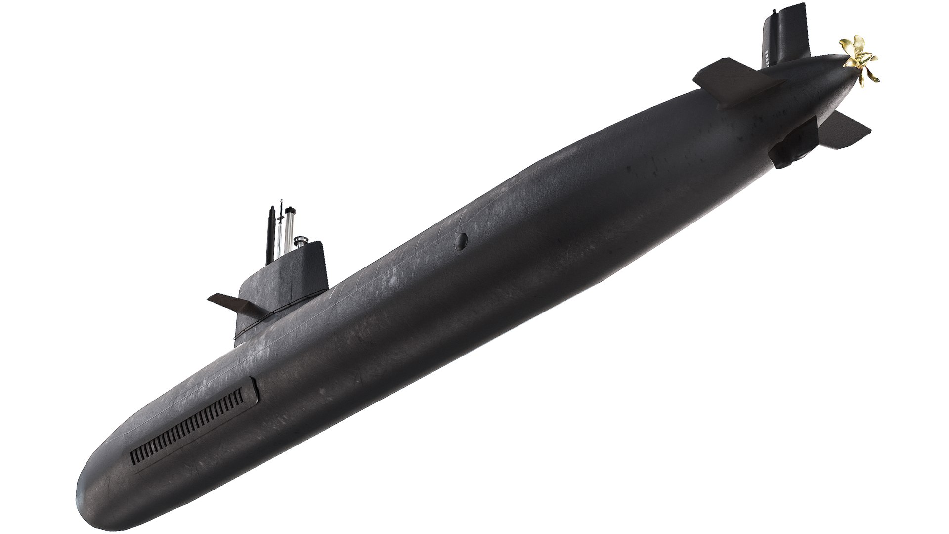 3D Model INS Vagsheer S-26 Submarine - TurboSquid 2152479