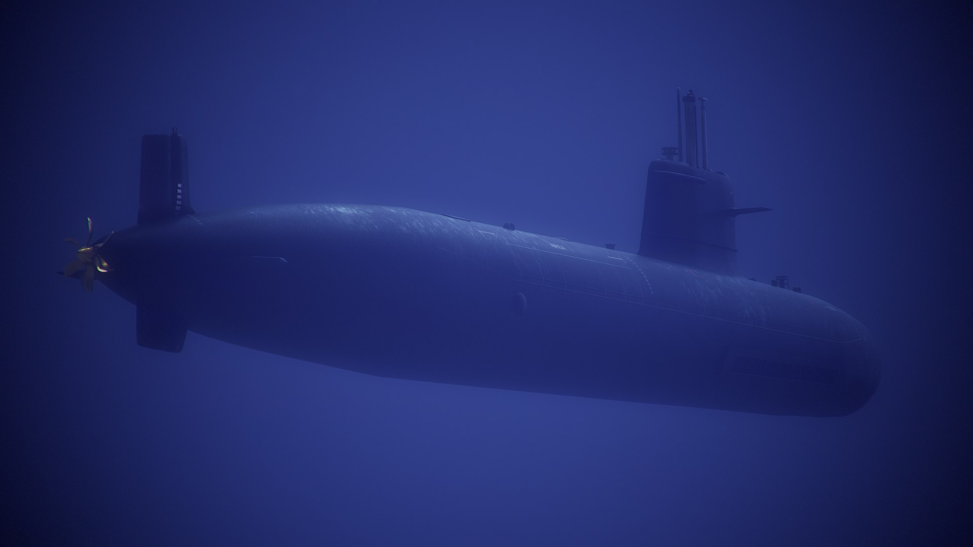 3D Model INS Vagsheer S-26 Submarine - TurboSquid 2152479