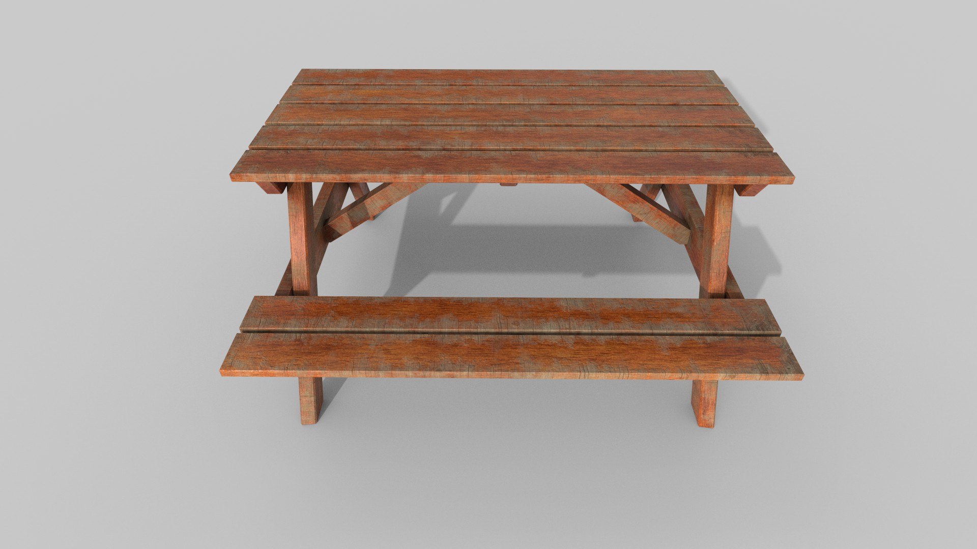 Outdoor Table 3D Model - TurboSquid 1835268