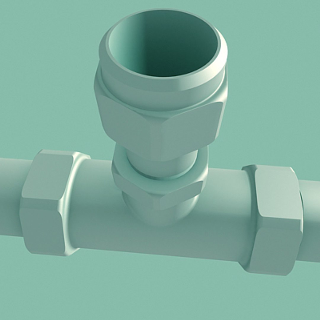 Pipe Fittings 3d Model