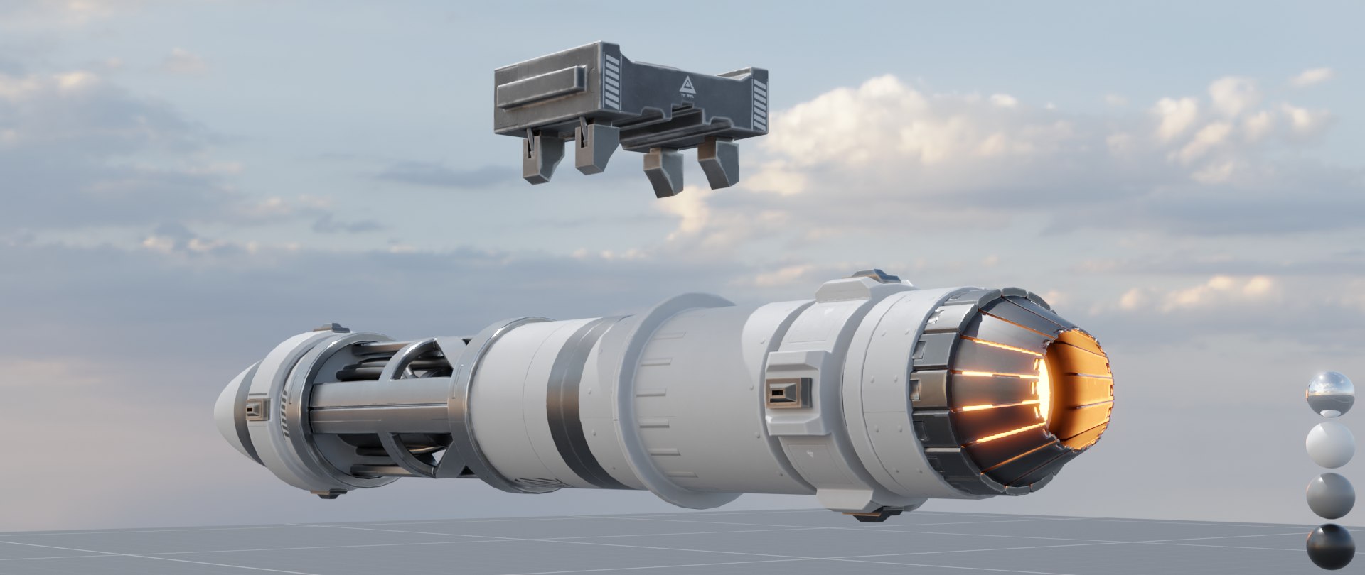 3D Modular Missiles Pack - TurboSquid 2123234