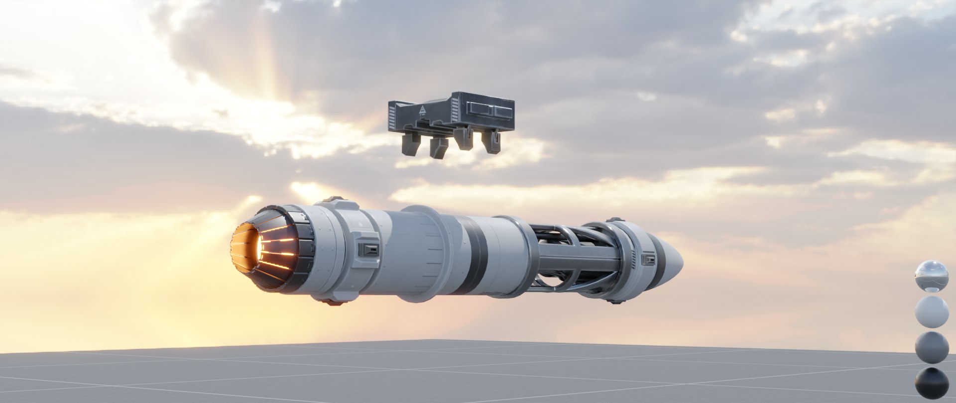 3D Modular Missiles Pack - TurboSquid 2123234