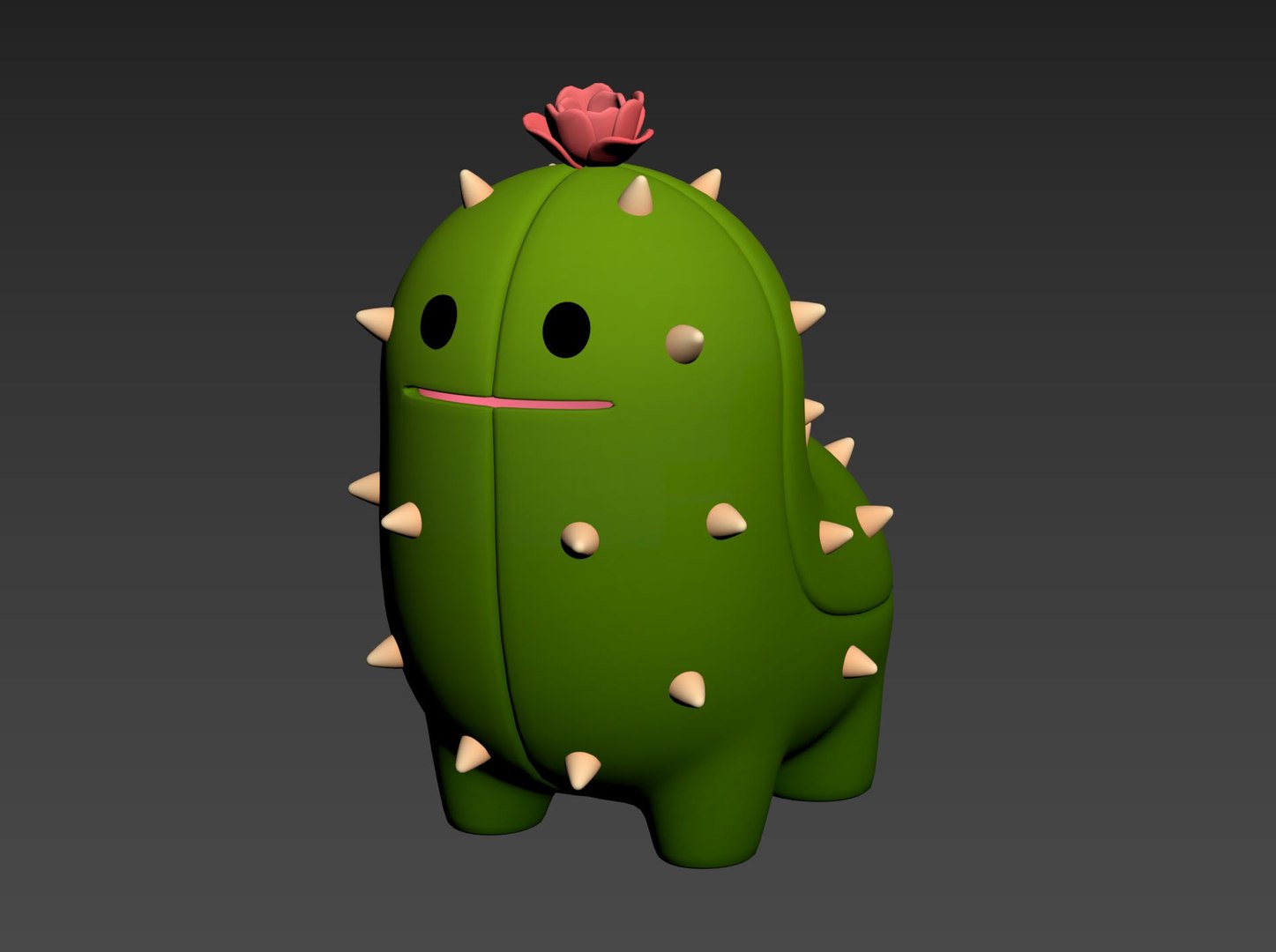 Cactus Character 3D - TurboSquid 2324065