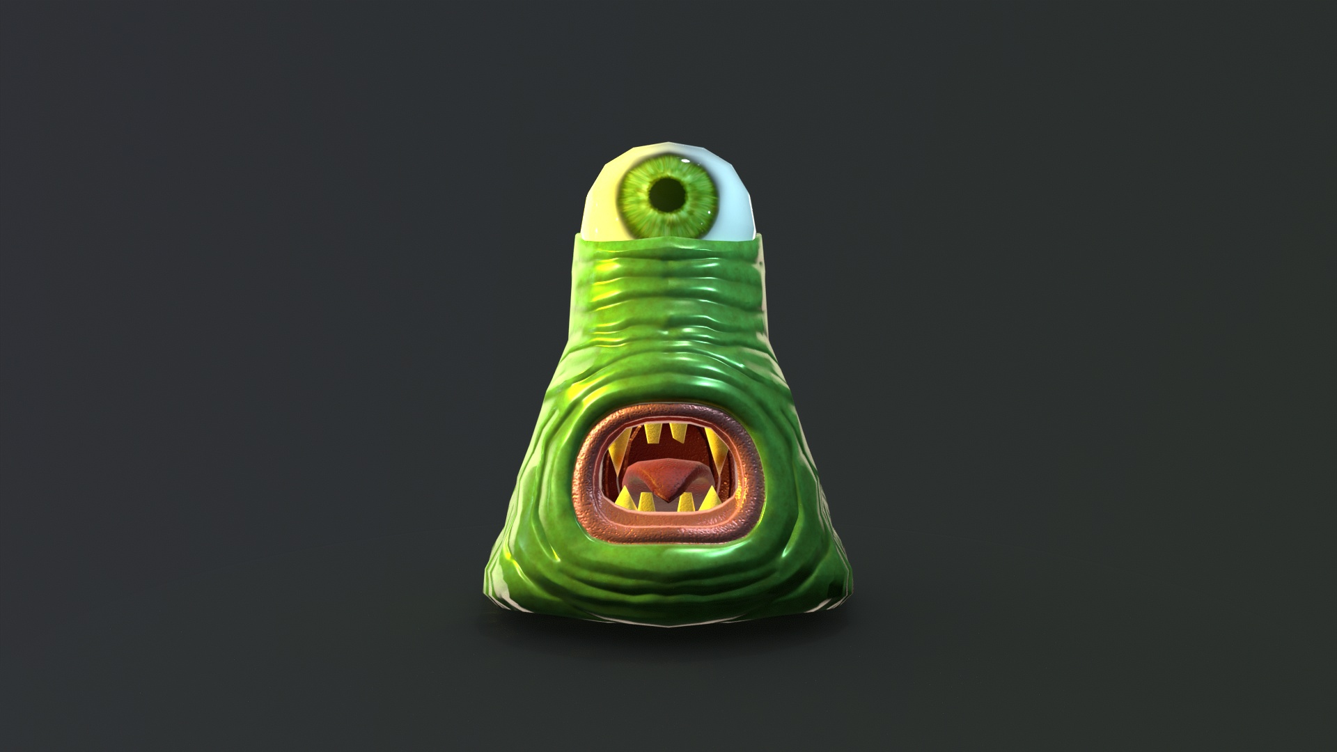 Game Ready Slime Monster 3D - TurboSquid 2217315