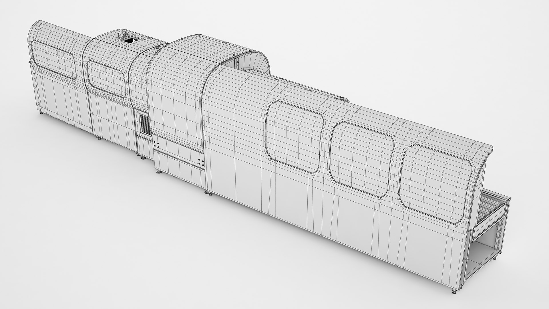 Security System Airport 02 3D Model - TurboSquid 1775852