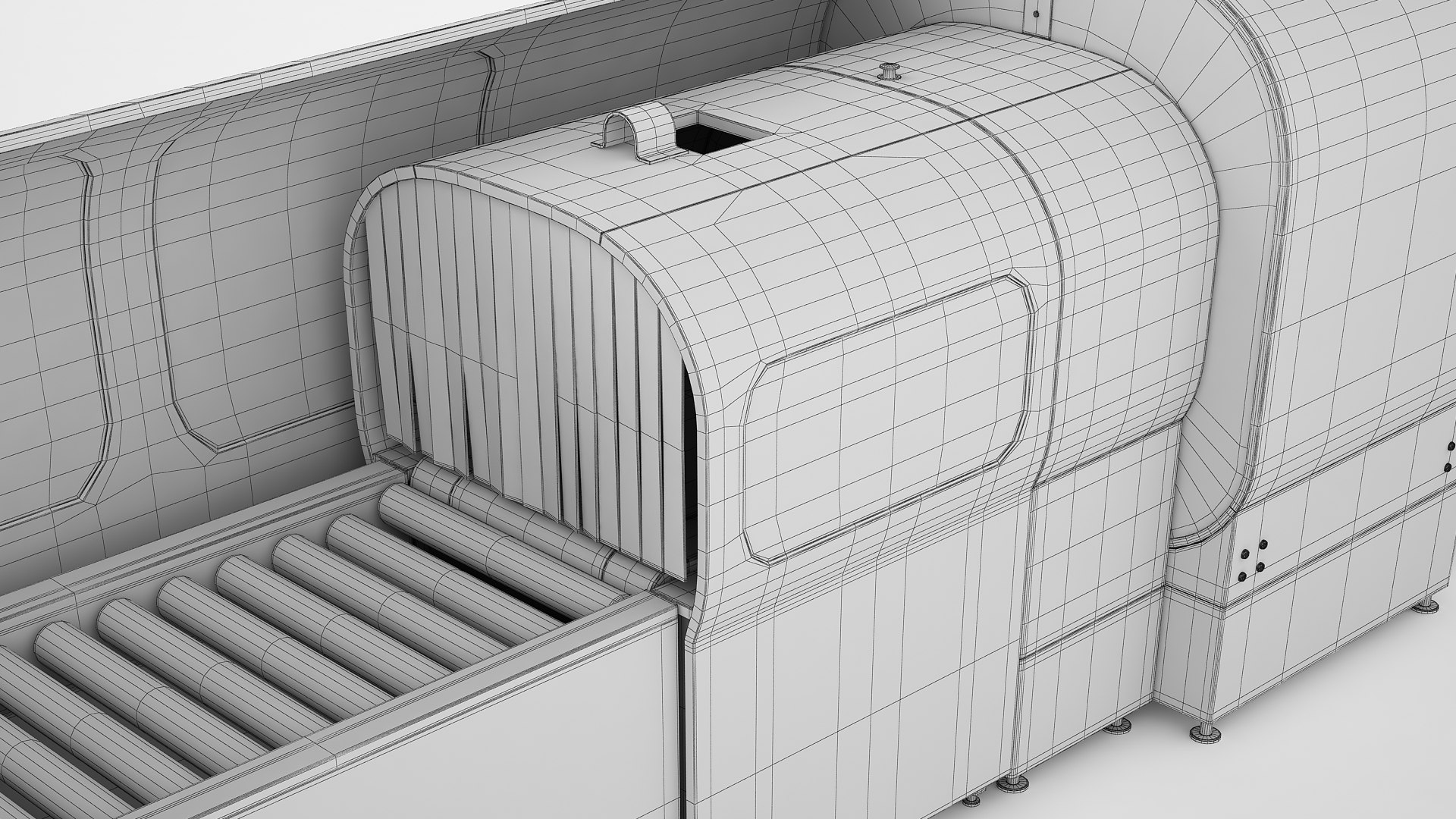 Security System Airport 02 3D Model - TurboSquid 1775852