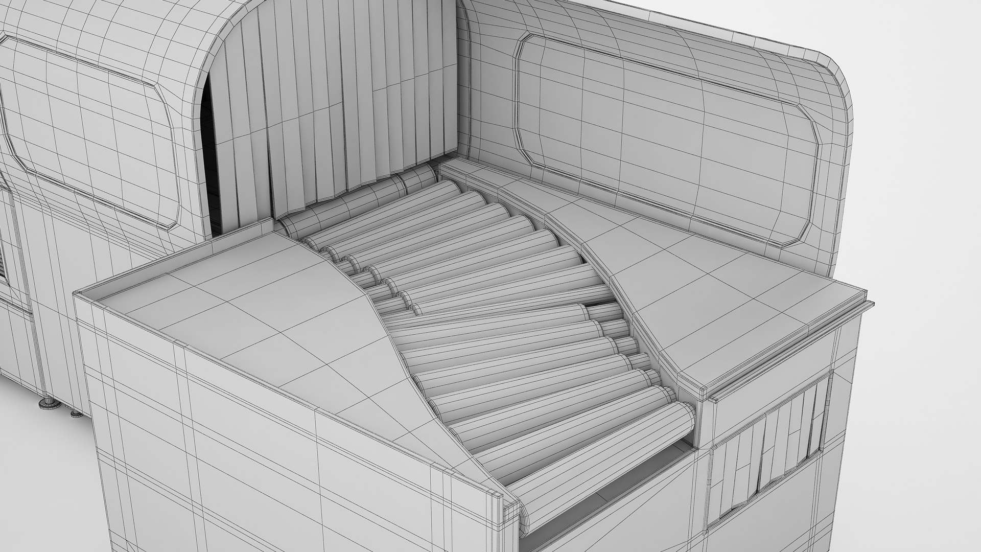 Security System Airport 02 3D Model - TurboSquid 1775852