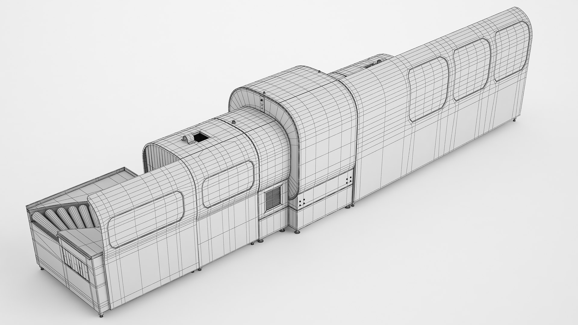 Security System Airport 02 3D Model - TurboSquid 1775852