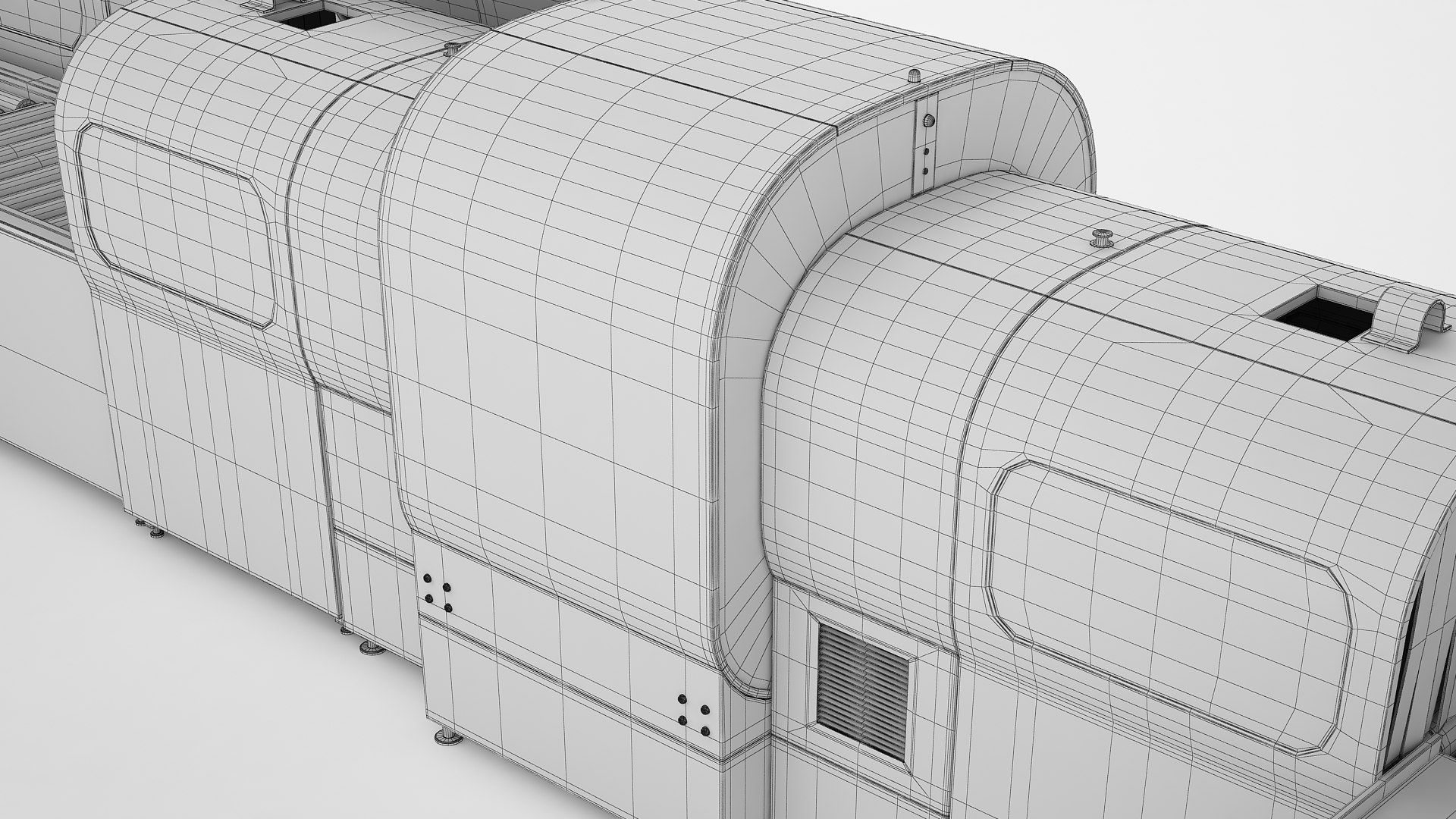 Security System Airport 02 3D Model - TurboSquid 1775852