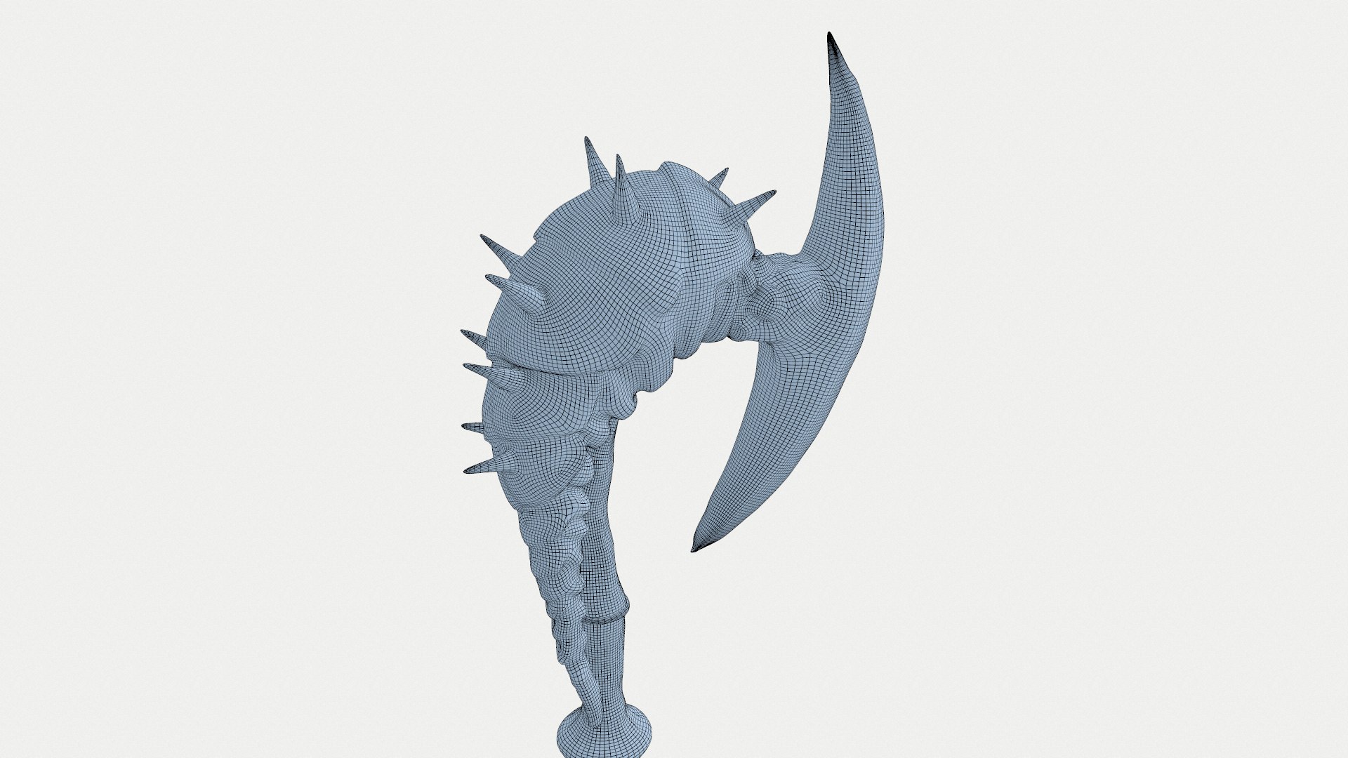 Chitinous staff 3D model - TurboSquid 1286190