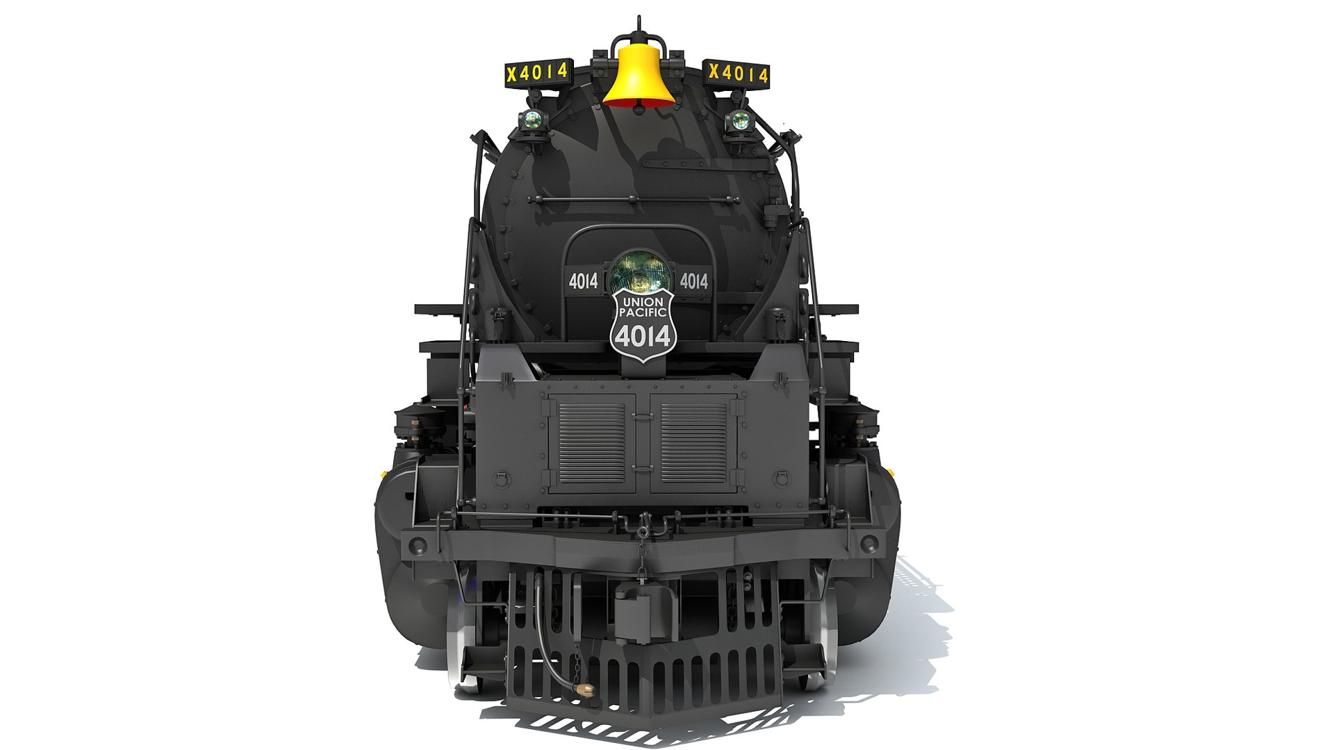 3D Steam Locomotive Big Boy Train Model - TurboSquid 2017067