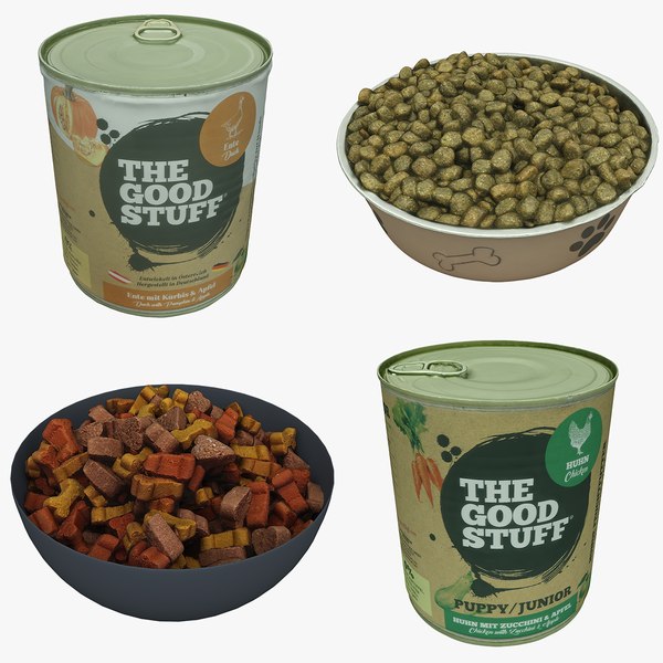Dog Food 3D Models for Download | TurboSquid