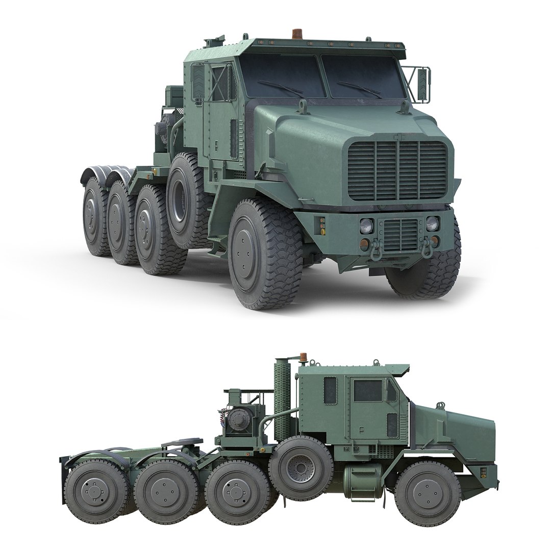 3D Oshkosh HET A1 Military Truck - TurboSquid 2386840