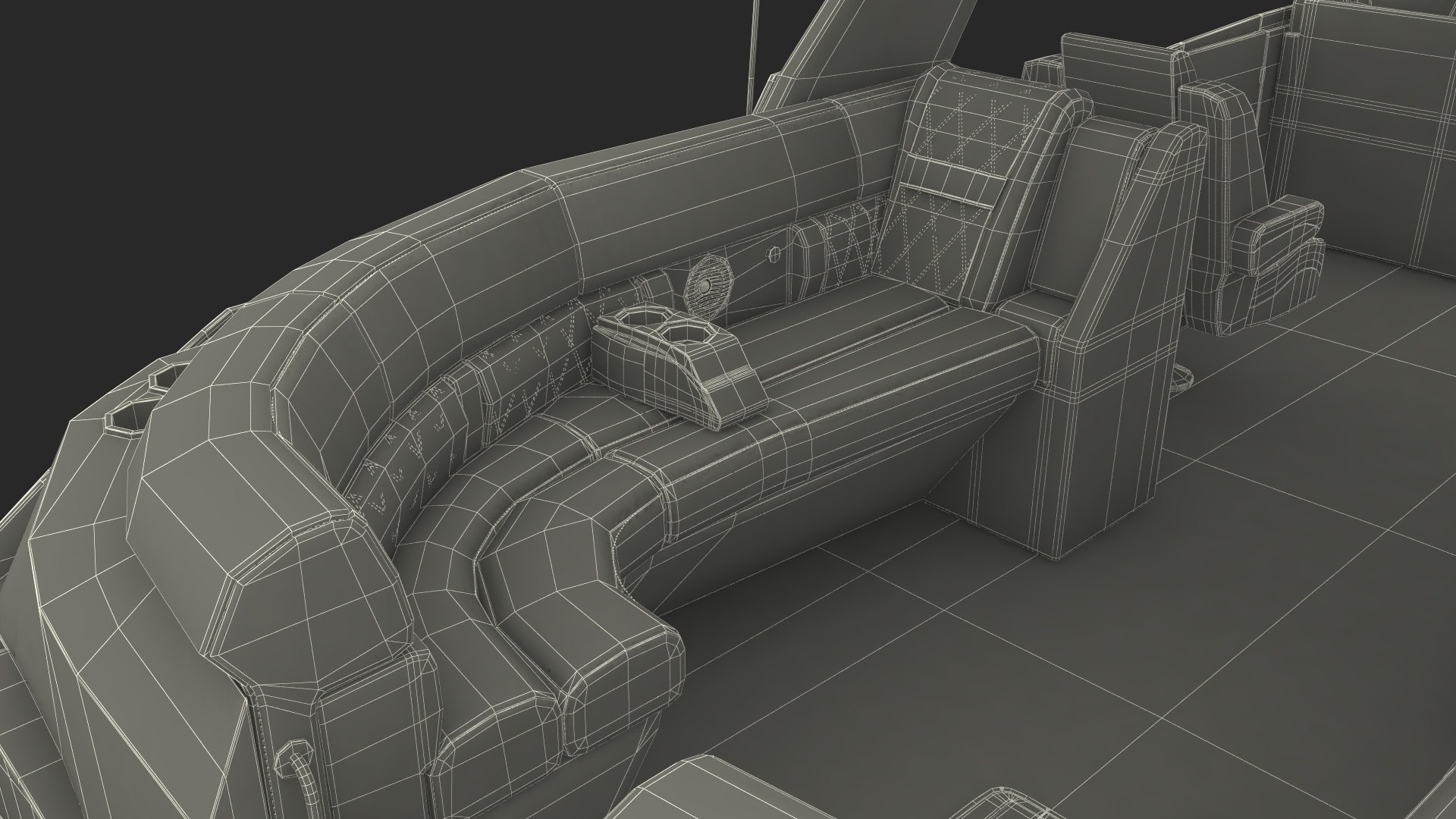 3D Pontoon Boat Bennington Q LINE 2024 Grey Model - TurboSquid 2270301