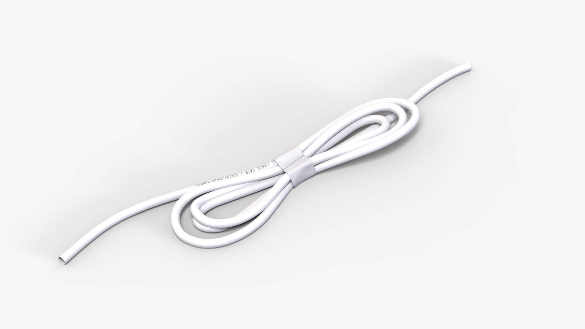 Folded Cable With Tape 3D Model - TurboSquid 1876404