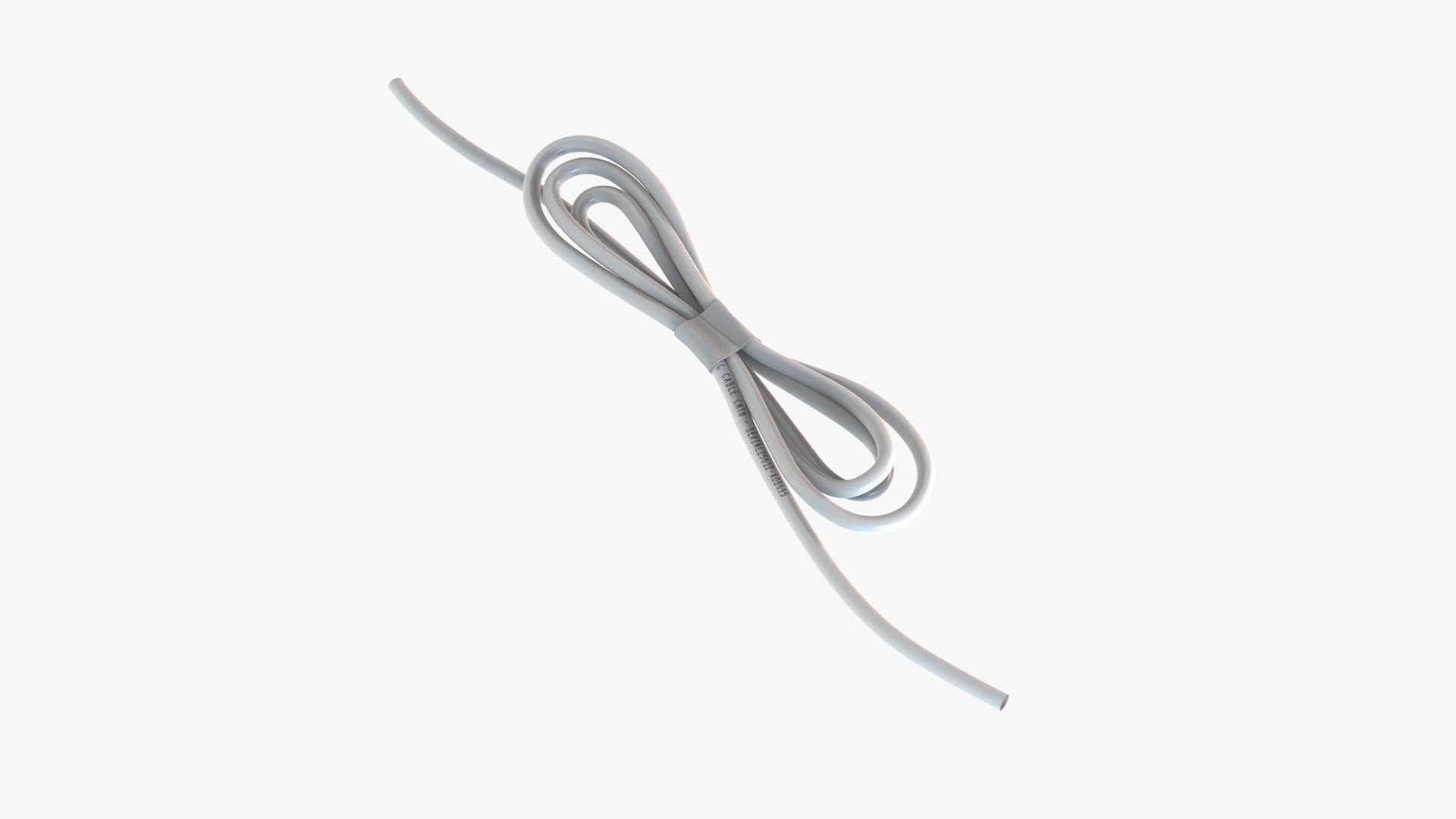 Folded Cable With Tape 3D Model - TurboSquid 1876404