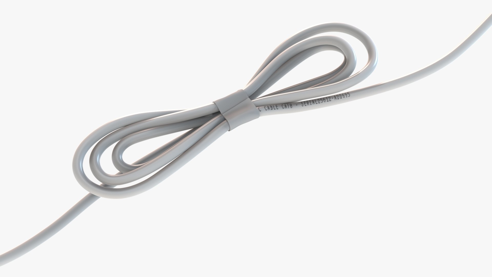 Folded Cable With Tape 3D Model - TurboSquid 1876404