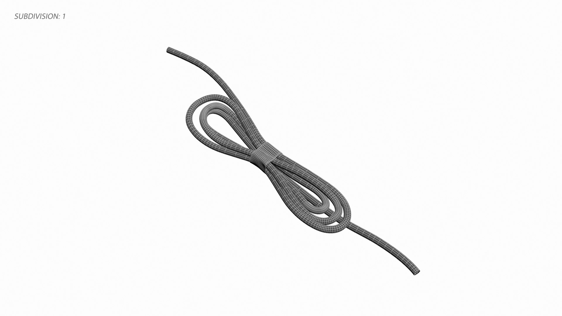 Folded Cable With Tape 3D Model - TurboSquid 1876404