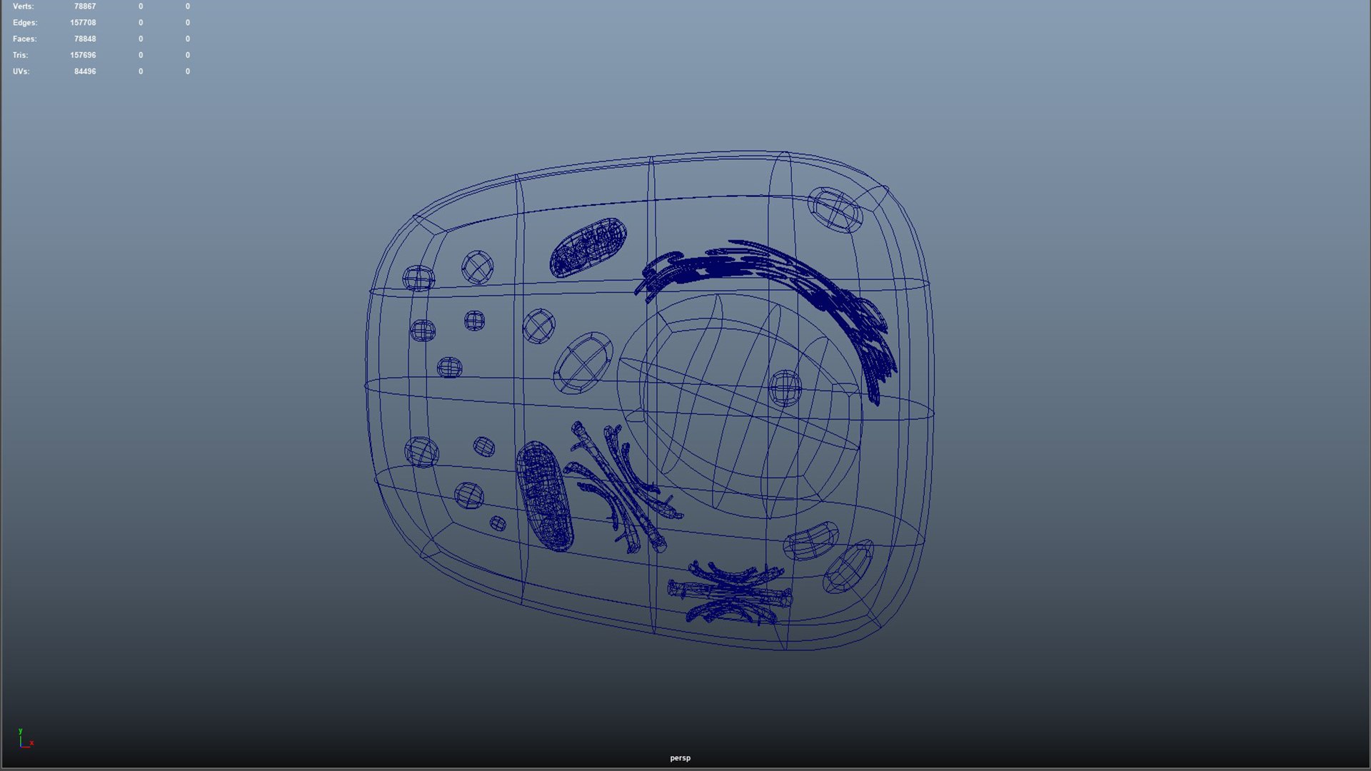 3D Model Gastric Chief Cell - TurboSquid 2187978