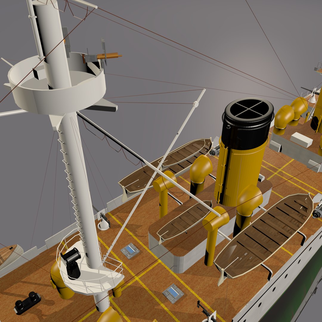 3D Russian Protected Cruiser Novik - TurboSquid 1239119