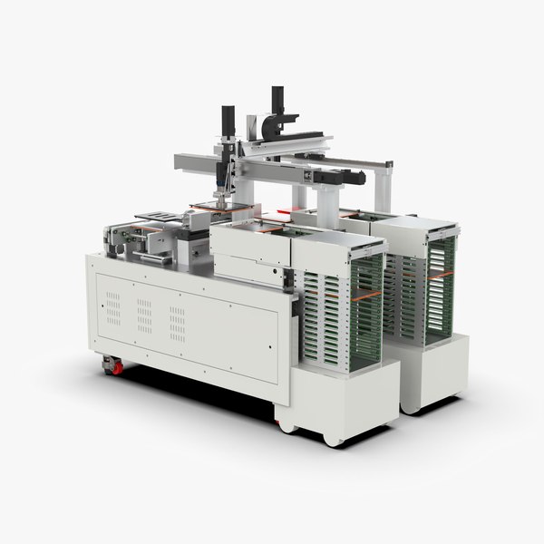 Automatic Tray Loading Replacement Machine 3D model - TurboSquid 2005373