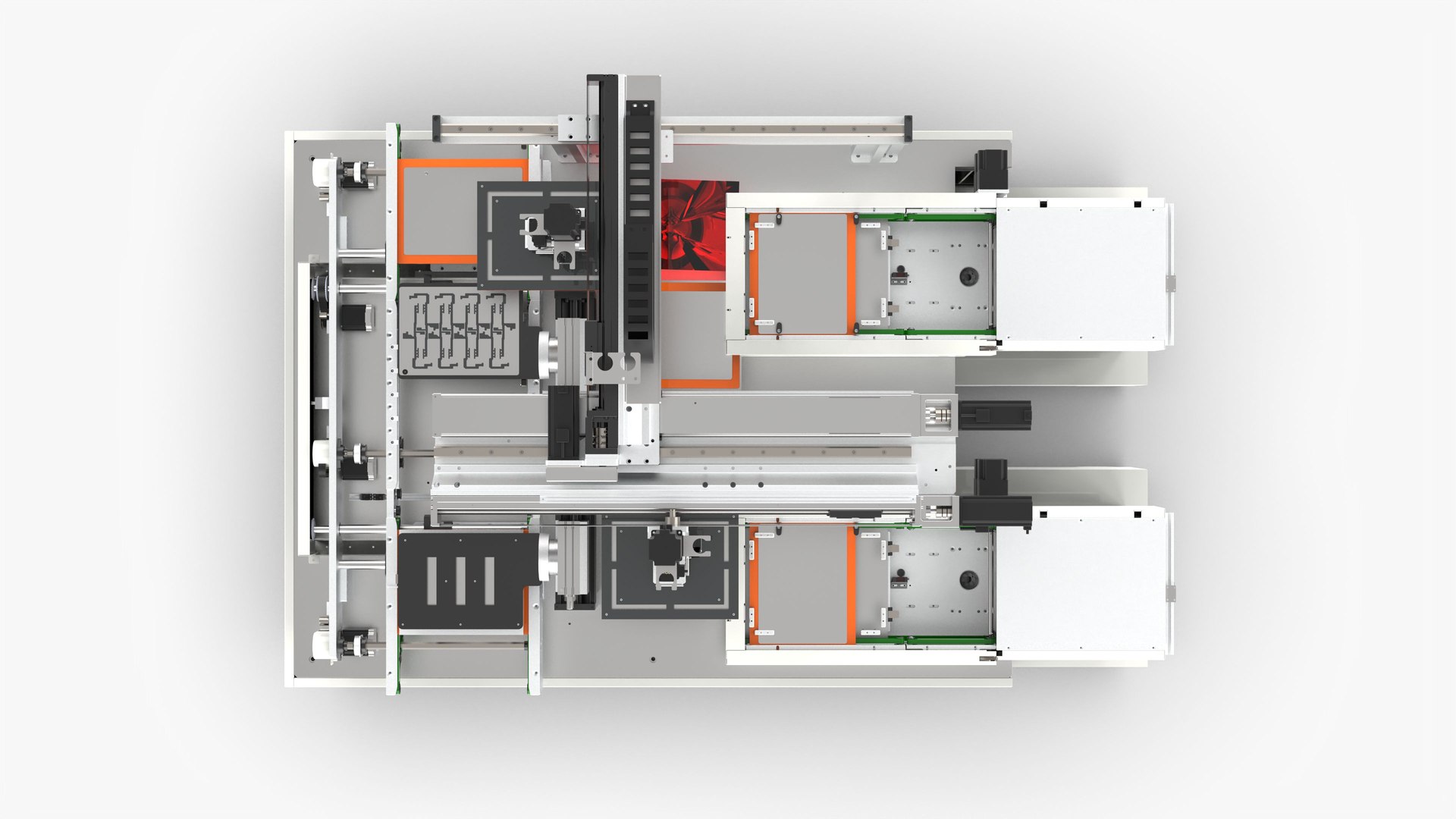 Automatic Tray Loading Replacement Machine 3D Model - TurboSquid 2005373