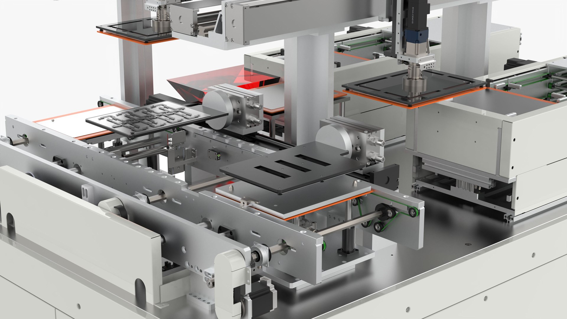 Automatic Tray Loading Replacement Machine 3D Model - TurboSquid 2005373