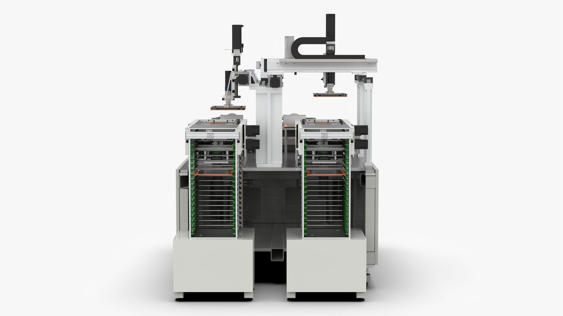 Automatic Tray Loading Replacement Machine 3D Model - TurboSquid 2005373