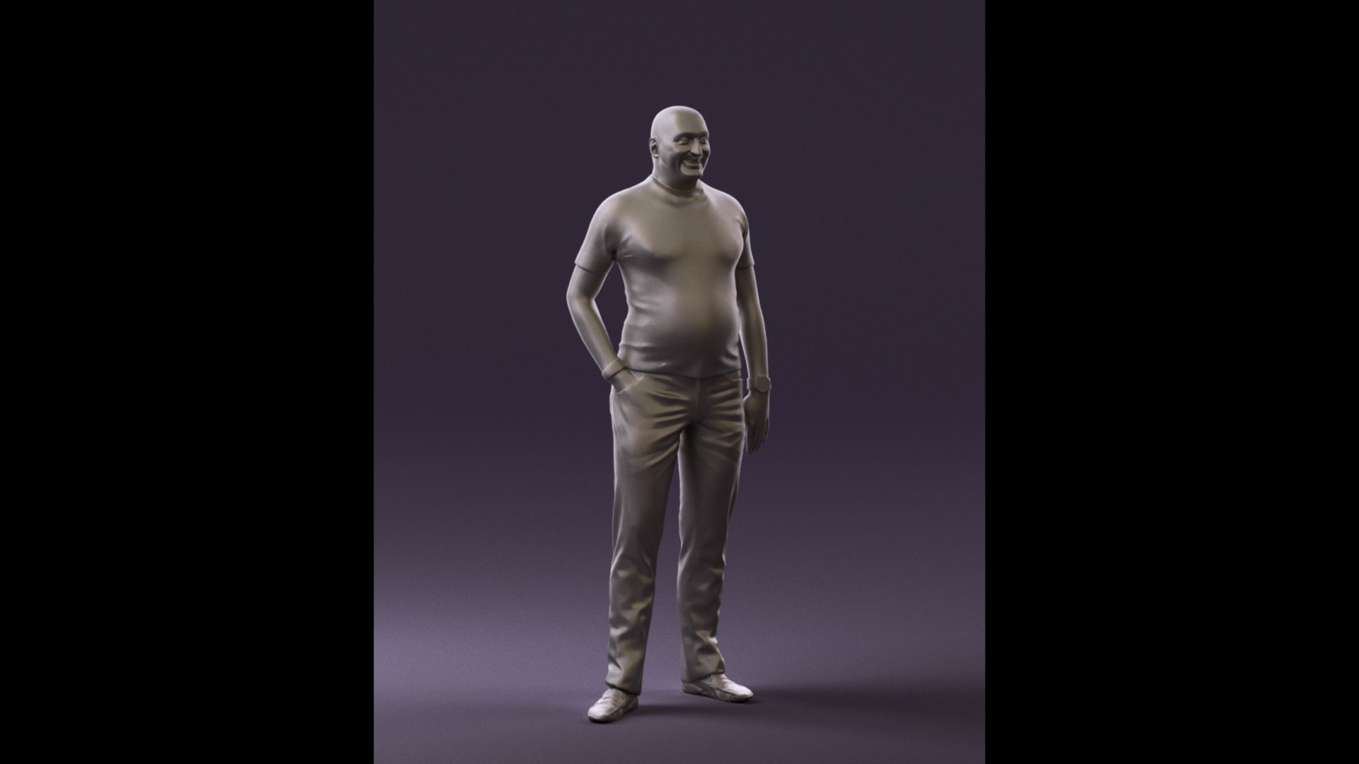Scanned Realistic Human 3D Model - TurboSquid 1653307