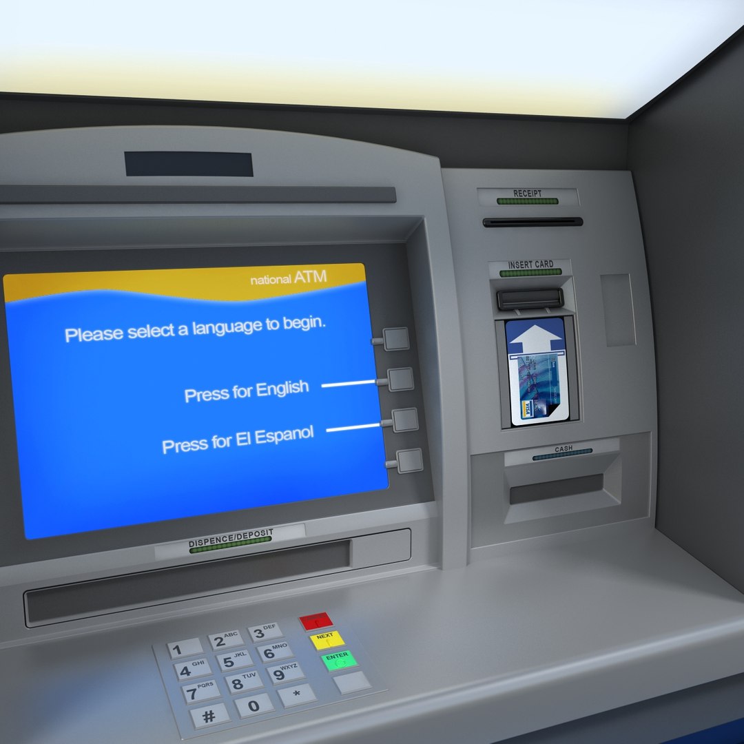 Atm 3d Model