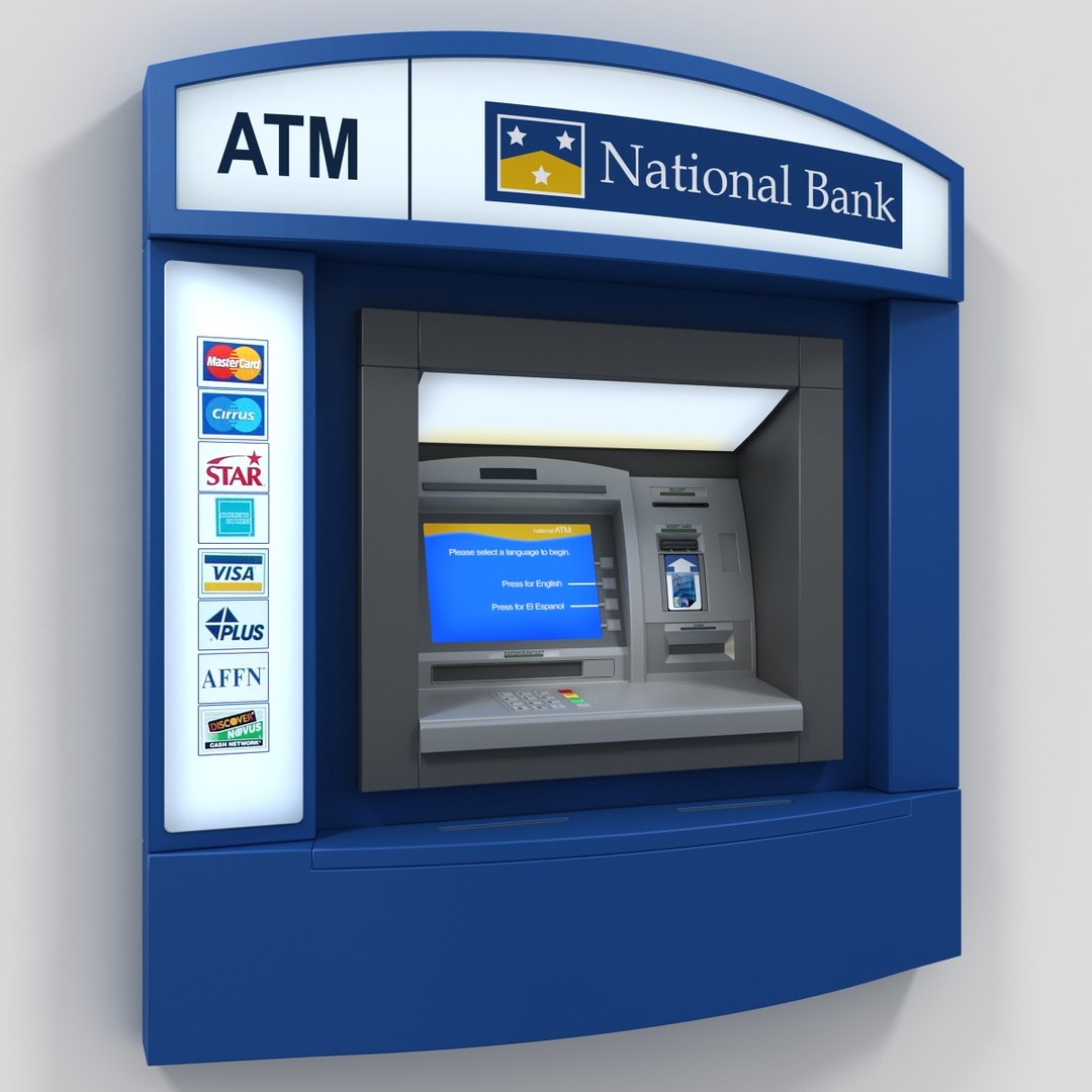 Atm 3d Model