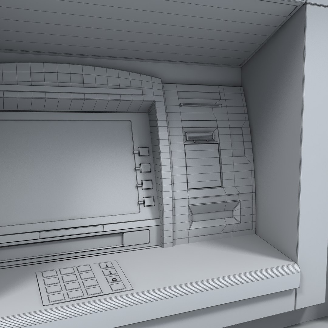 Atm 3d Model