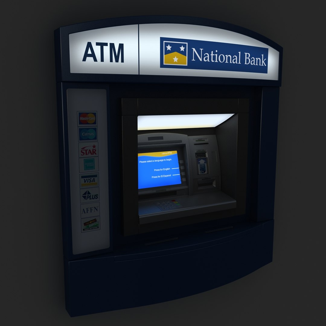 Atm 3d Model