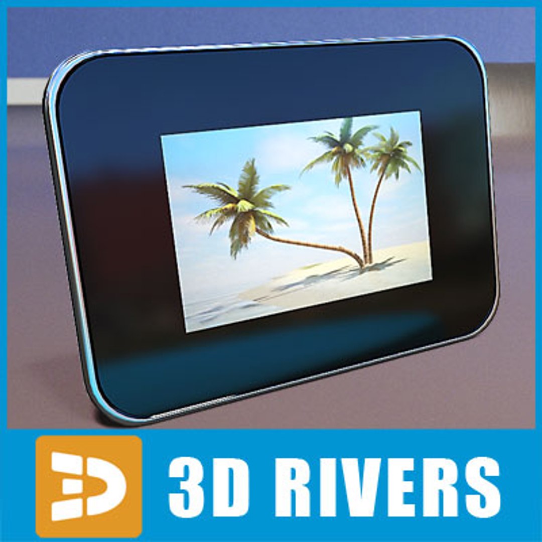 digital frame 3d model