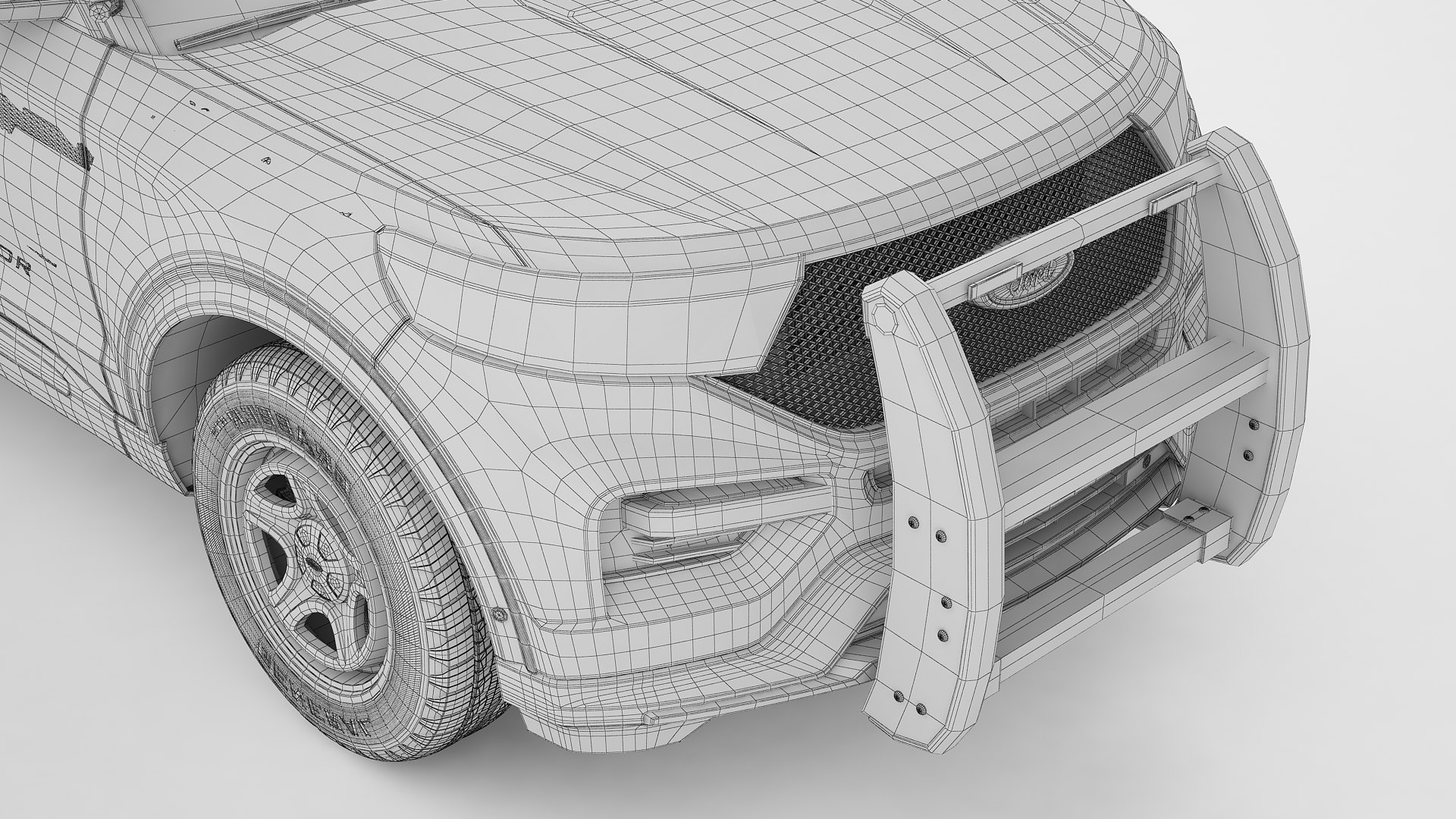 Ford Explorer 2020 Police 01 3D model - TurboSquid 1726440
